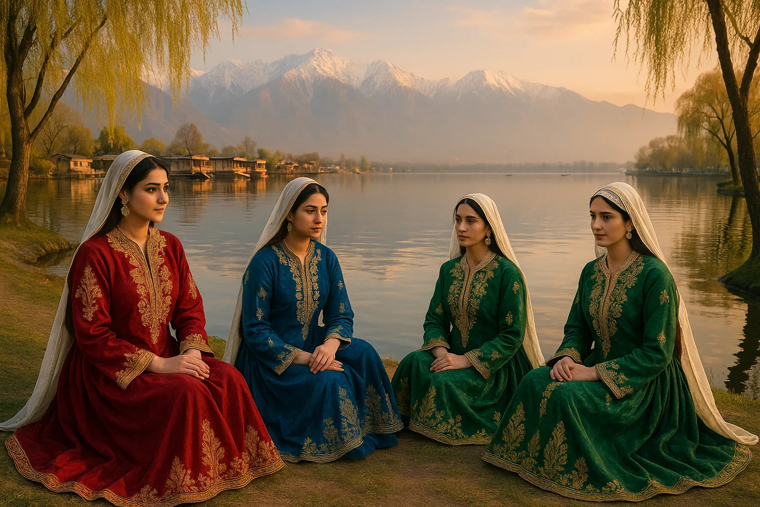 Buy Kashmiri Pheran Online | Best Collection of Kashmiri Dresses